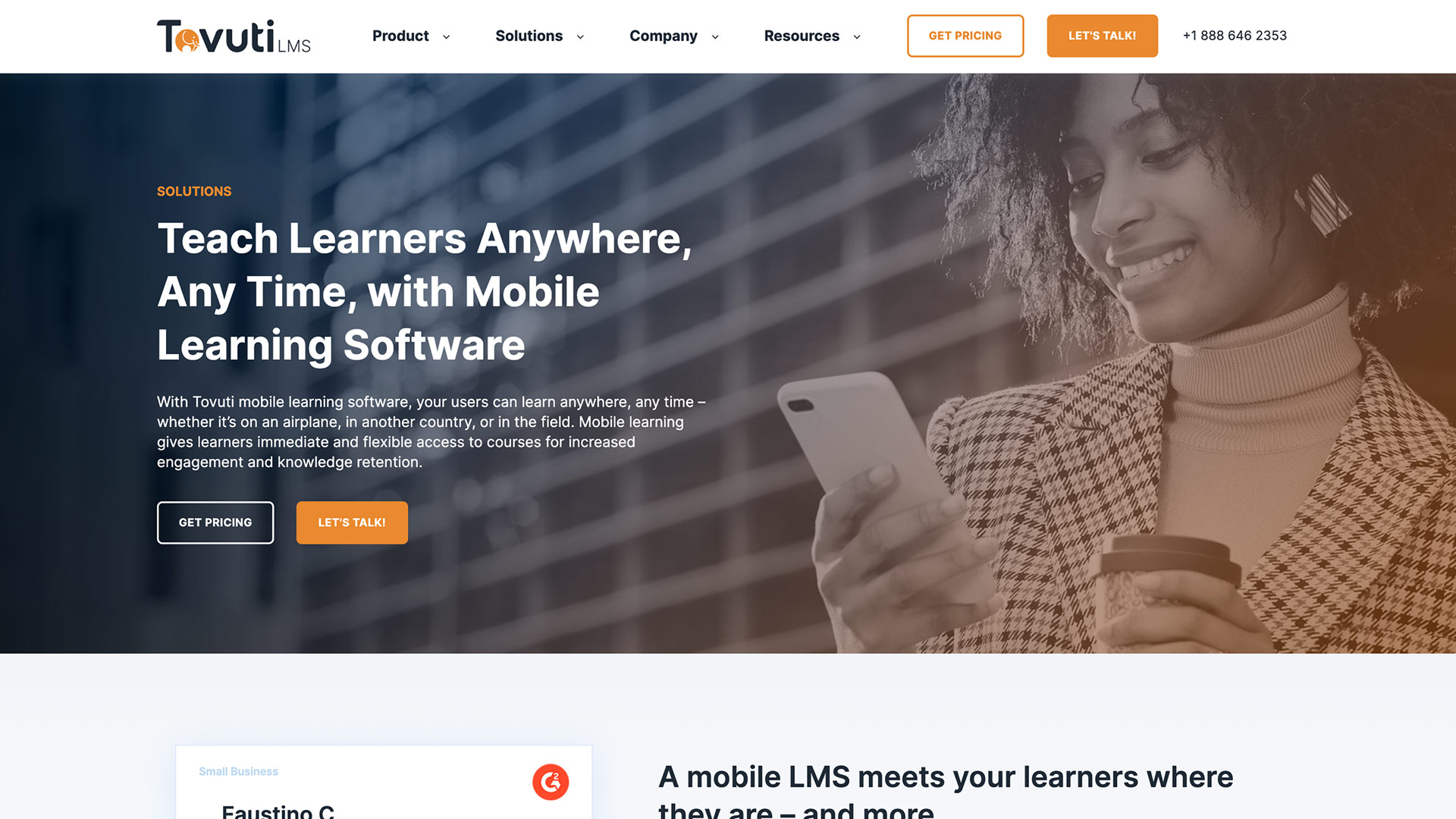 Mobile LMS | Mobile Learning Software | Tovuti LMS